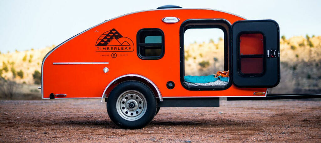 Timberleaf Teardrop Trailer Dimensions | Small Teardrop Camping Trailers